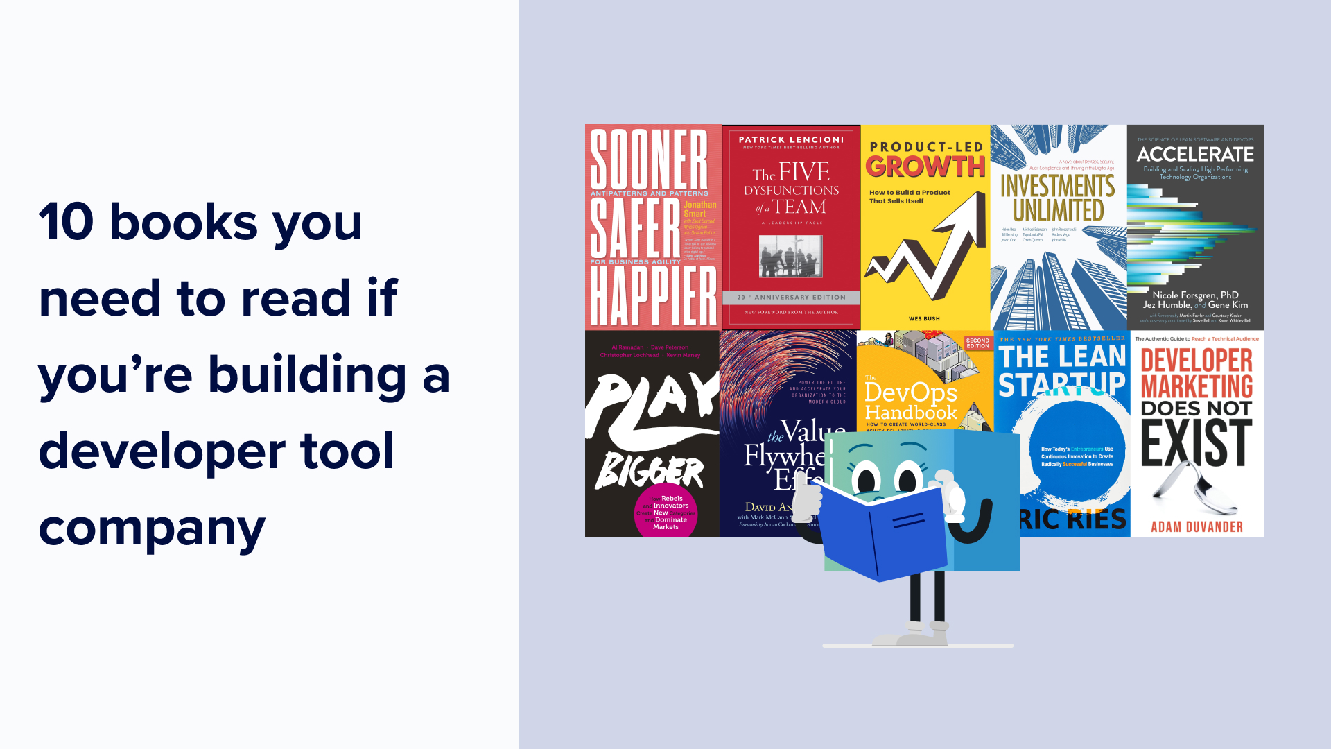 10 books you need to read if you’re building a developer tool company
