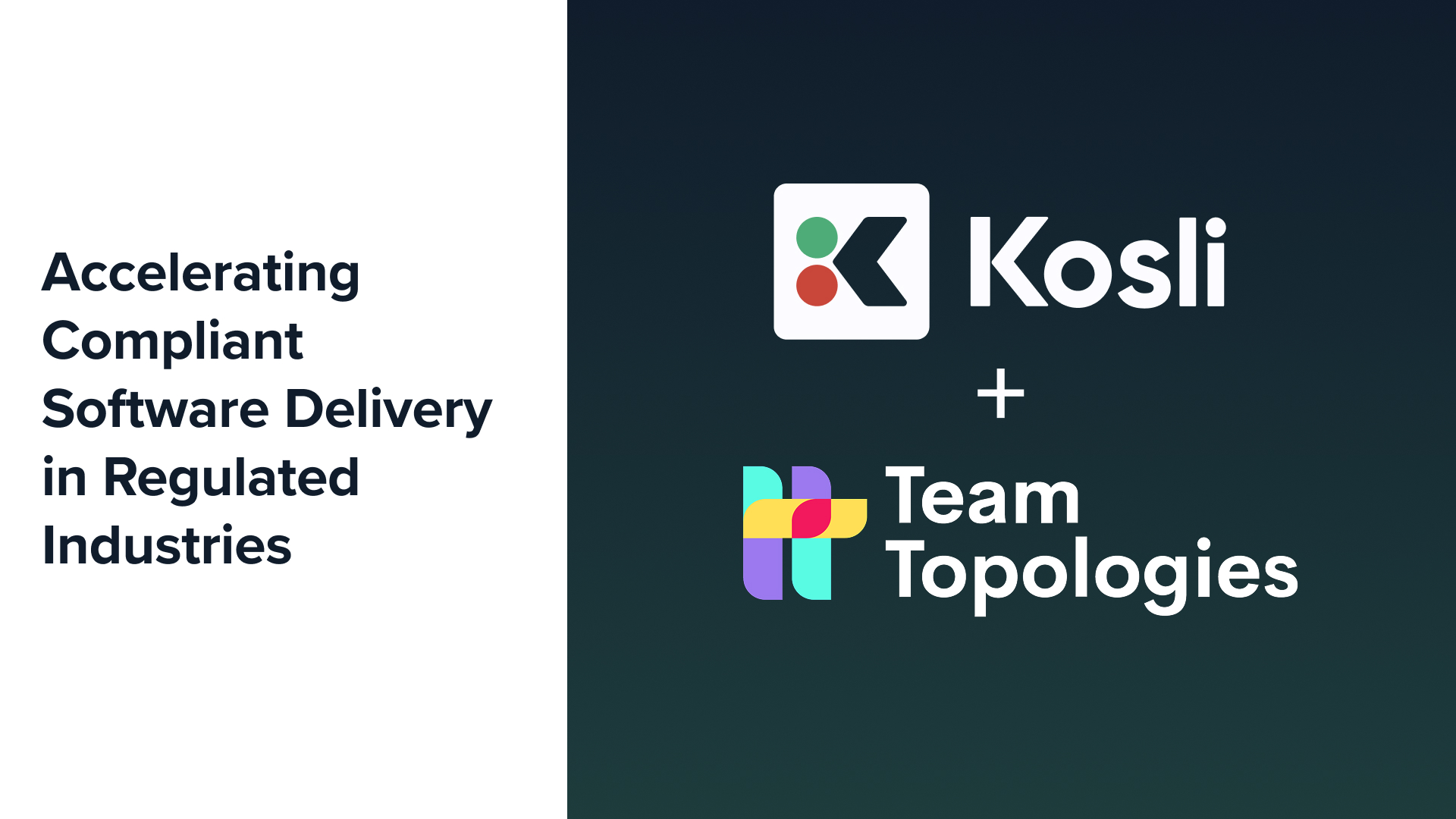 Kosli and Team Topologies - A Strategic Partnership for SDLC Governance