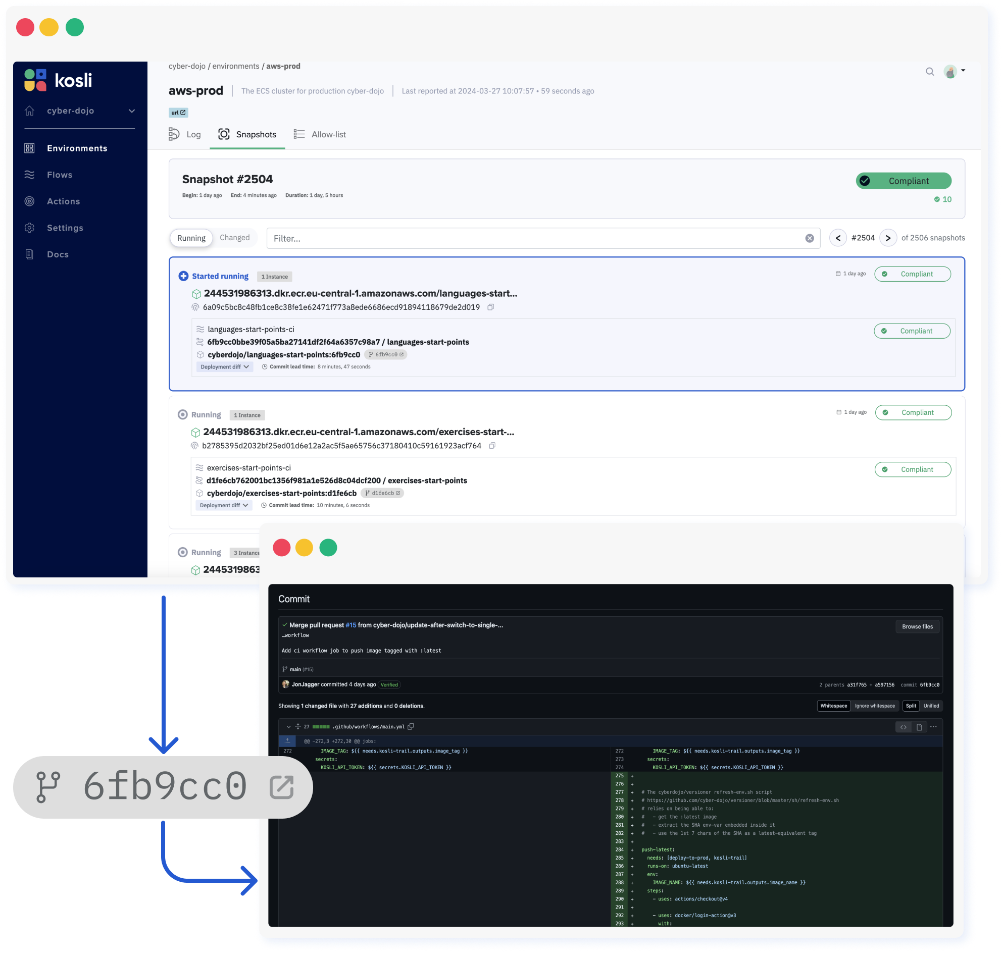 Automate your change management to enable DevOps and allow teams to deploy more frequently | Kosli