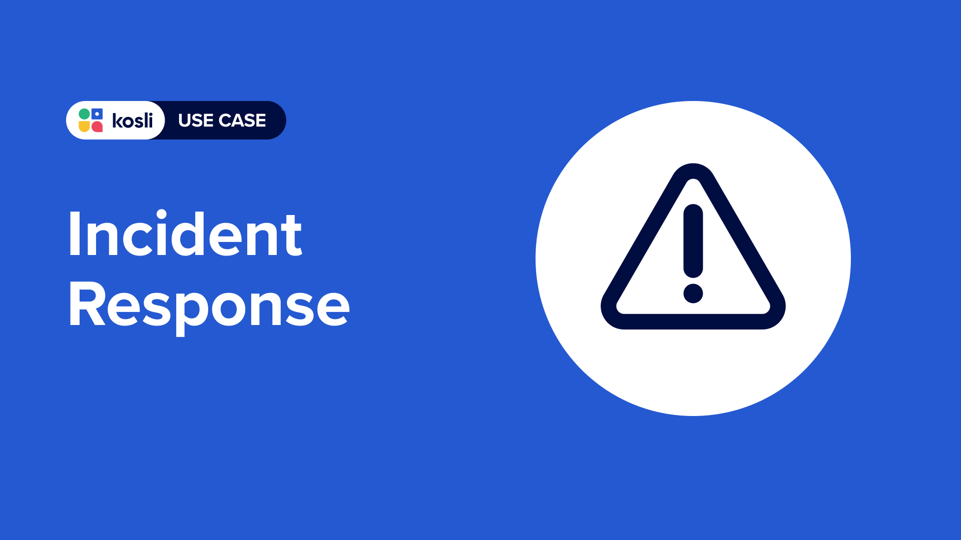 Tackle and resolve incidents in DevOps quickly and with precision | Kosli